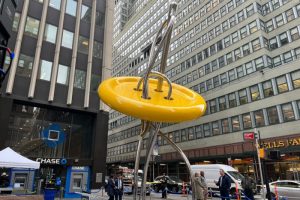 The Garment District’s New Big Button Sculpture Has Been Unveiled ...
